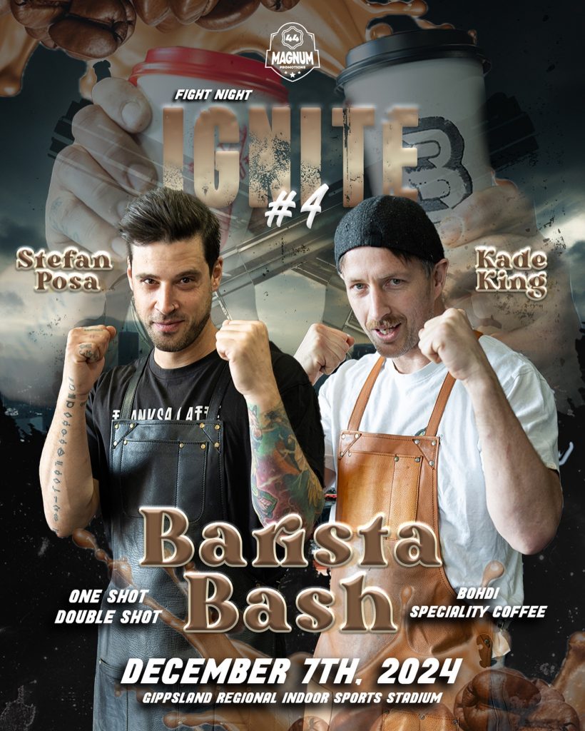 Barista Bash to headline biggest fight night yet | Latrobe Valley Express