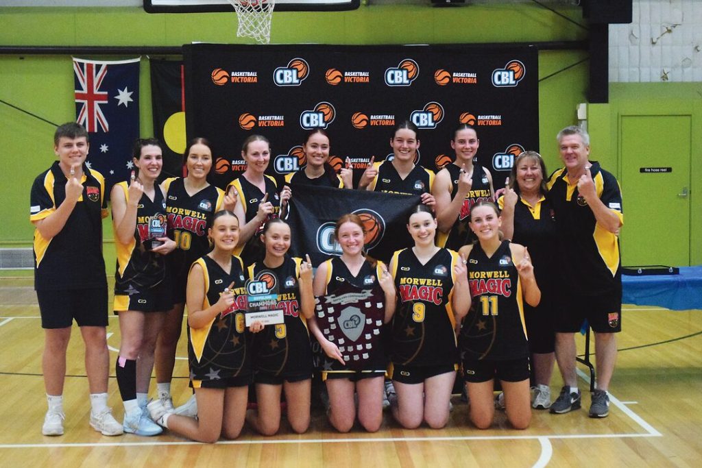 Just like magic, Morwell's first CBL flag | Latrobe Valley Express